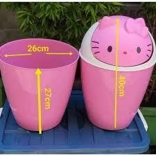 HELLO KITTY CHARACTER TRASH CAN 10 LITER | Shopee Singapore