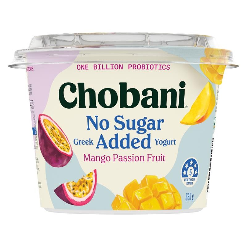 Chobani No Sugar Yogurt Mango Passion Fruit 680g | Shopee Singapore