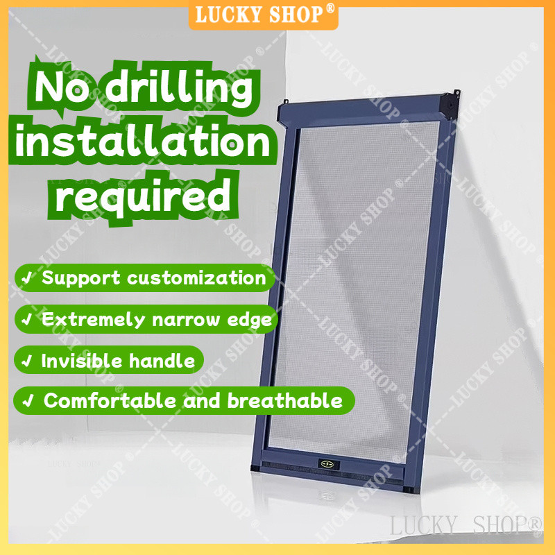 Folding screen window window anti-mosquito screen mesh self-assembly ...