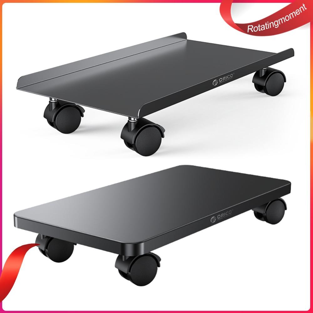 RotatingMoment Steel Computer Tower Holder Carts with Locking Rolling ...