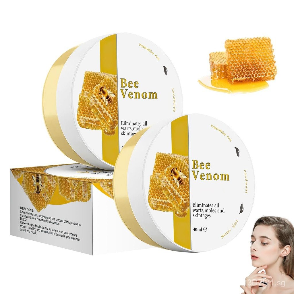 Bee Venom Treatment Cream, 2025 New Upgrade Bee Venom Skin Treatment ...