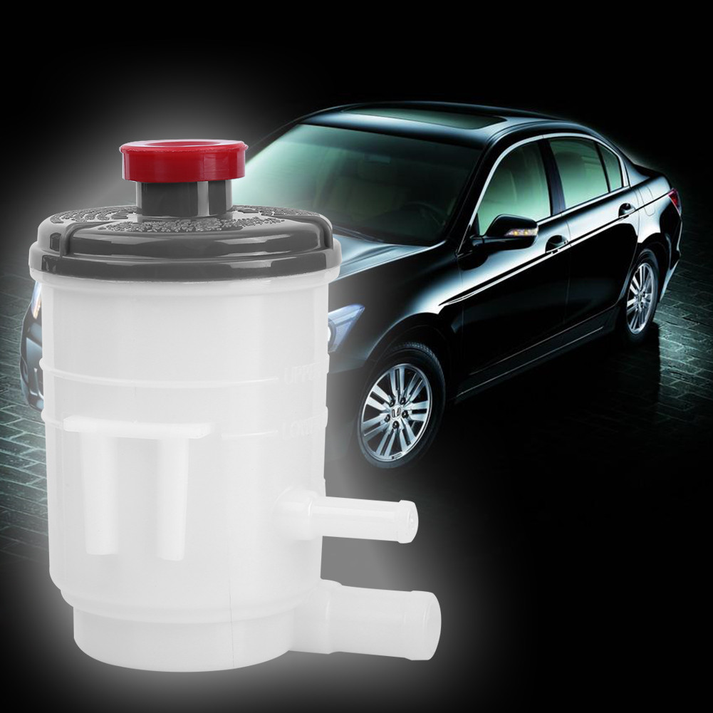 Power Steering Pump Reservoir Oil Tank Bottle Easy Car Engine White ...