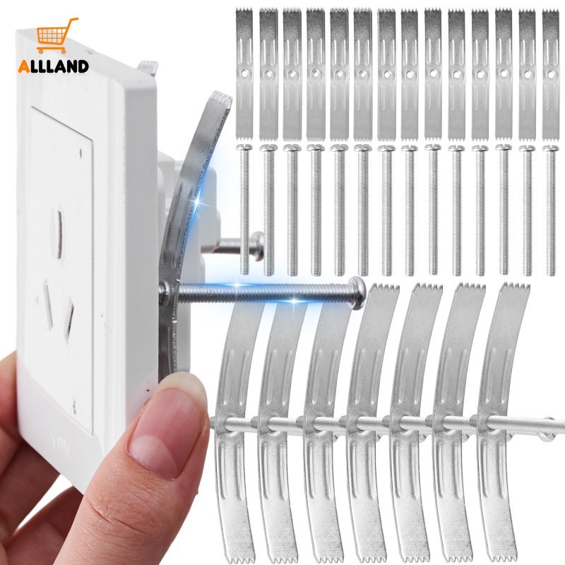 86 Cassette Switch Repairer with Screw - Wall Box Carbon Steel Junction ...