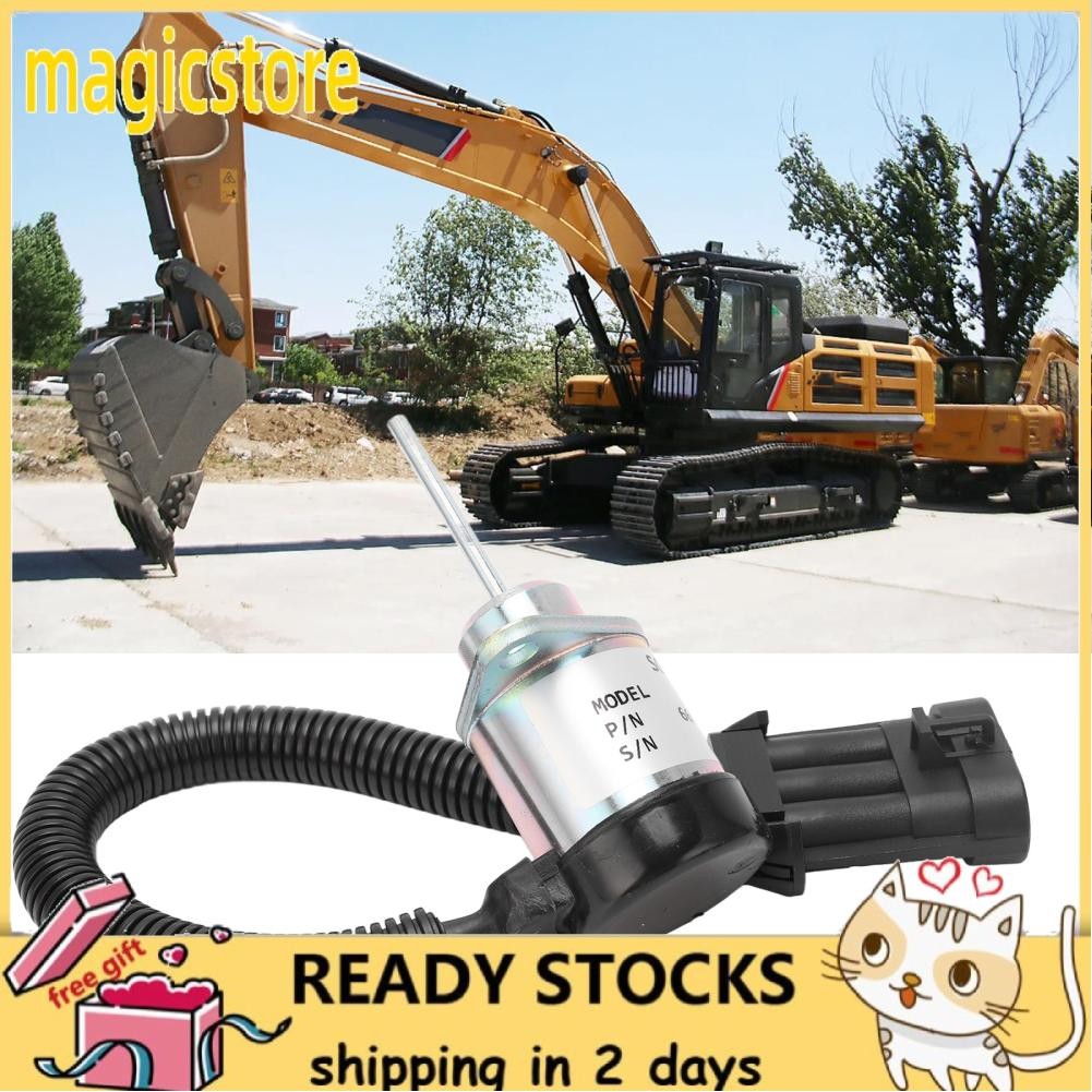 Magicstore Diesel Engine Stop Solenoid Fuel Pump Shut Off Valve ...