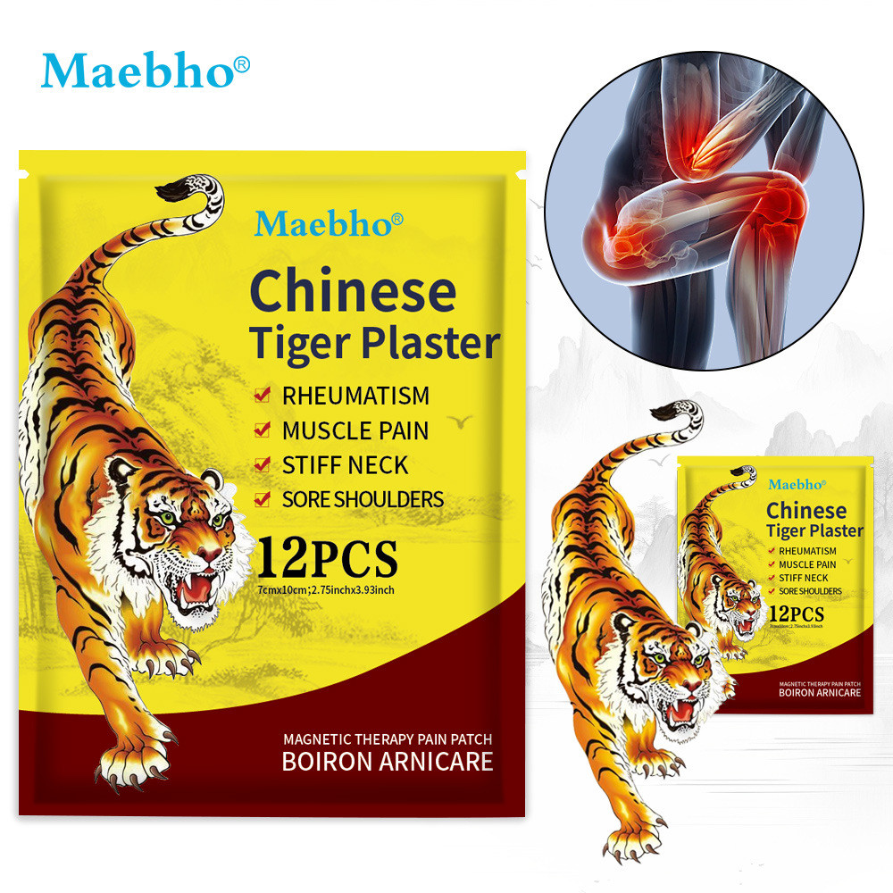 Cross-Border Tiger Plaster Lumbar Vertebra Prominent Pain Relieving ...