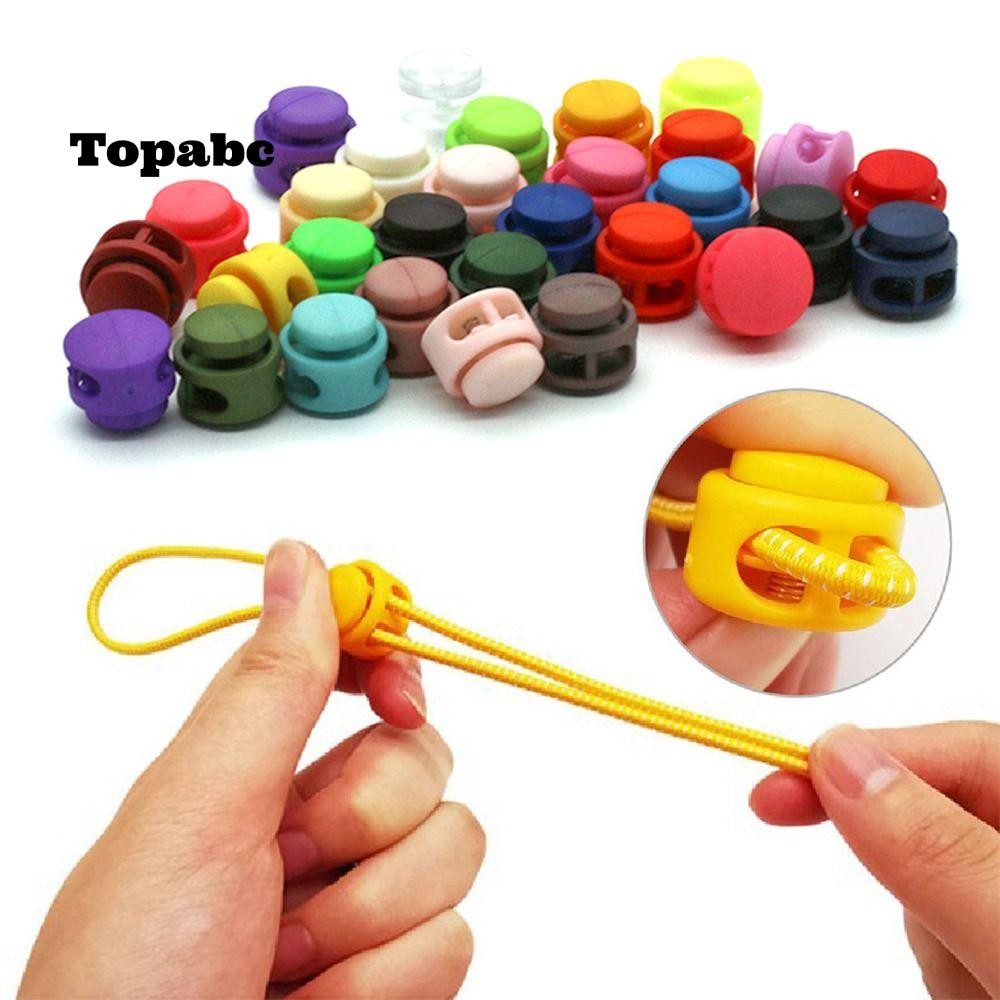TOP 10Pcs Rope Clamp, DIY Shoelace Paracord Lanyard Spring Cord Lock ...