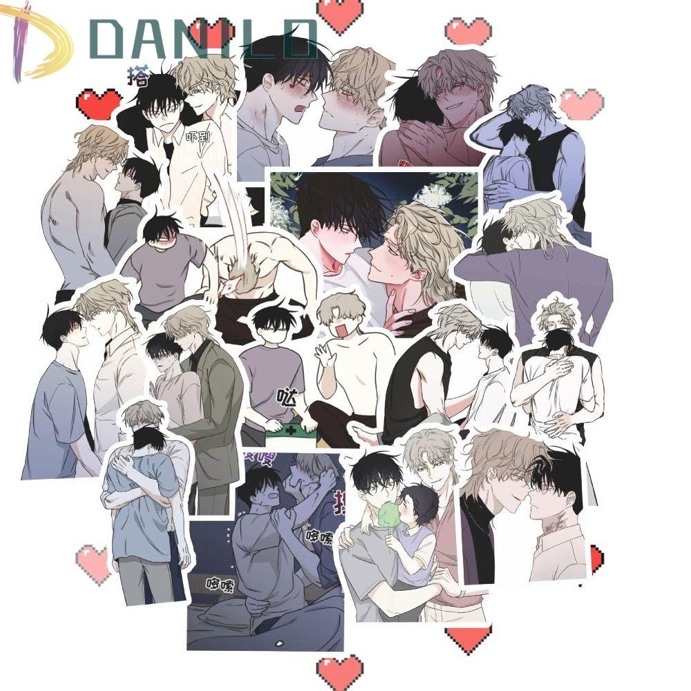 DANILO1 Korean BL Manwha Jinx Sticker, Korean BL Manwha Jinx Anime Joo ...