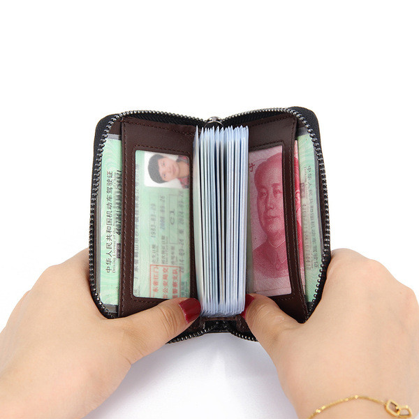 passport wallet passport bag The first layer of cowhide anti-theft ...
