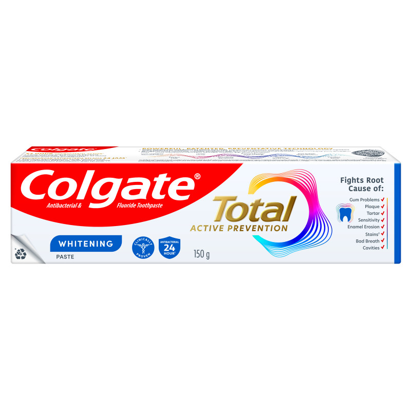 Colgate Total Whitening 150g | Shopee Singapore