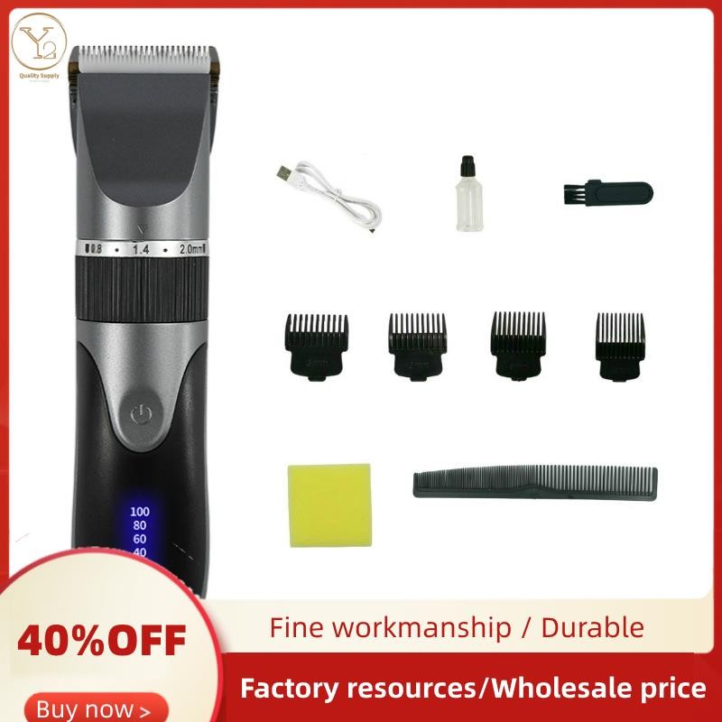 Hair Clipper for Men Adults Kids Cordless Rechargeable Hair Cutter ...