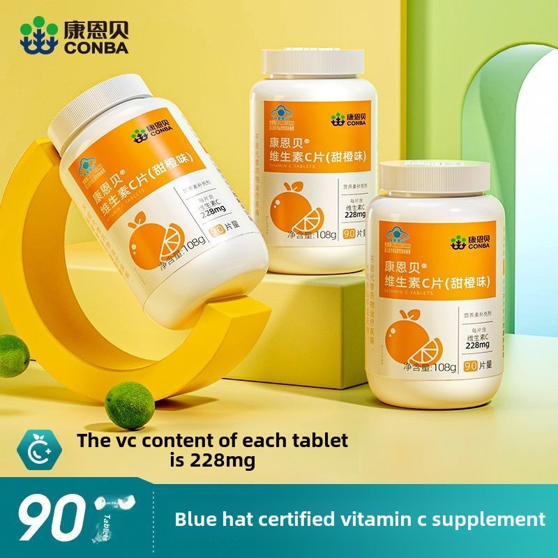 Vitamin C Chewable tablets Vitamin C supplementation Vitamin C ...