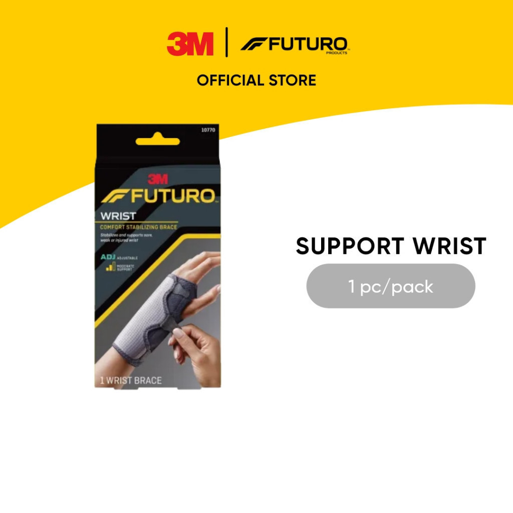 3M™ Futuro™ Comfort Stablizing Wrist Brace, 10770ENR, Moderate Support ...