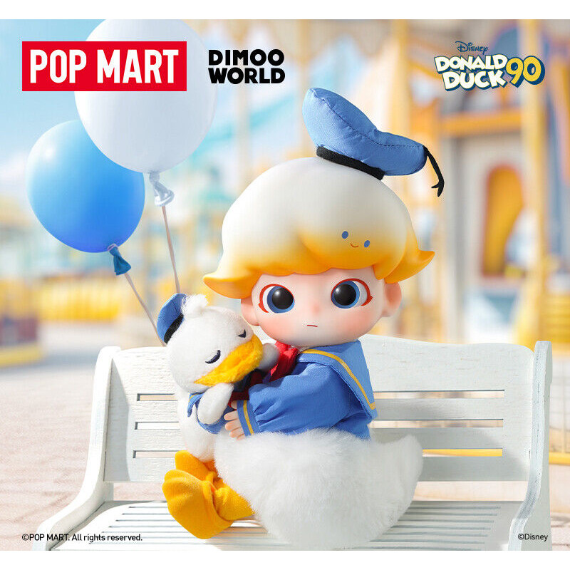 POPMART DIMOO Donald Duck 1/8 Mobile Doll Cute Doll Toy Gift Decoration ...