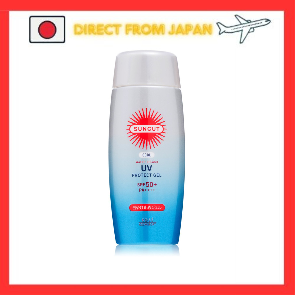 KOSE Suncut Sunscreen Gel 50 Unscented 100g SPF50+ PA++++ (Water Splash ...