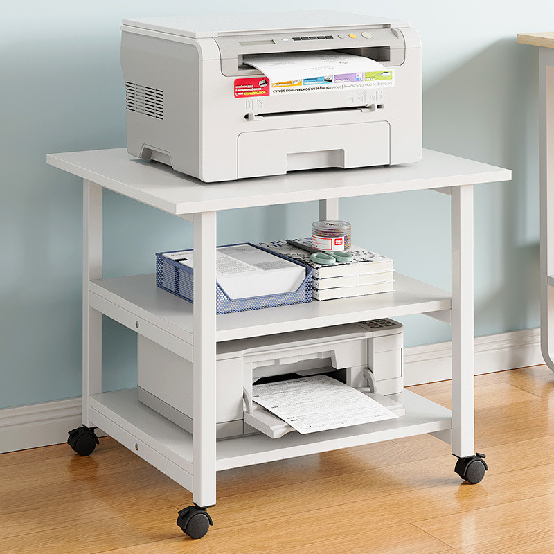 Portable Printer Storage Rack Floor Small Multi-Layer Copier Bracket ...
