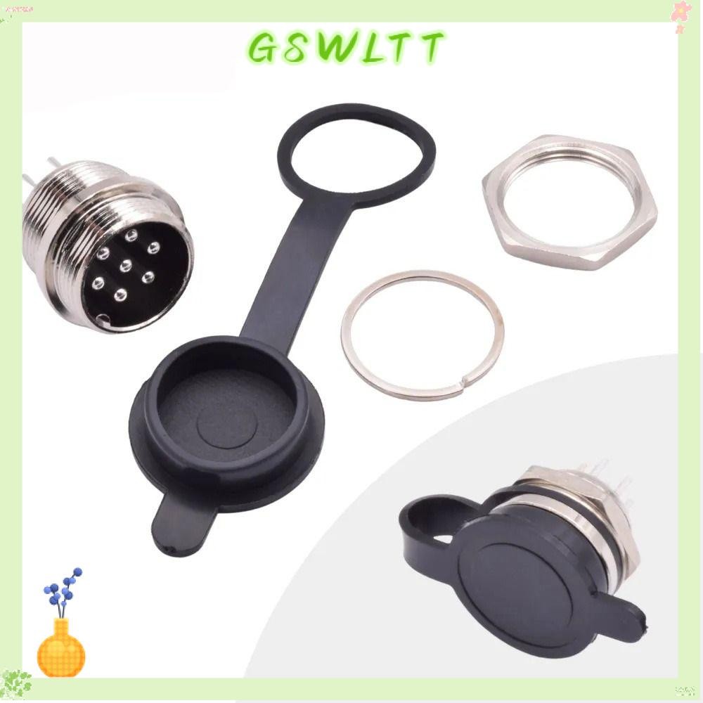 GSWLTT Aviation Circular Plug Socket Cover, GX12 GX16 GX20 Rubber GX12 ...