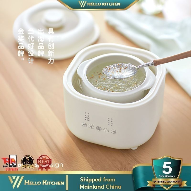 Electric Stew Pot Bird's Nest Stew Pot Water Separated Stew Household ...