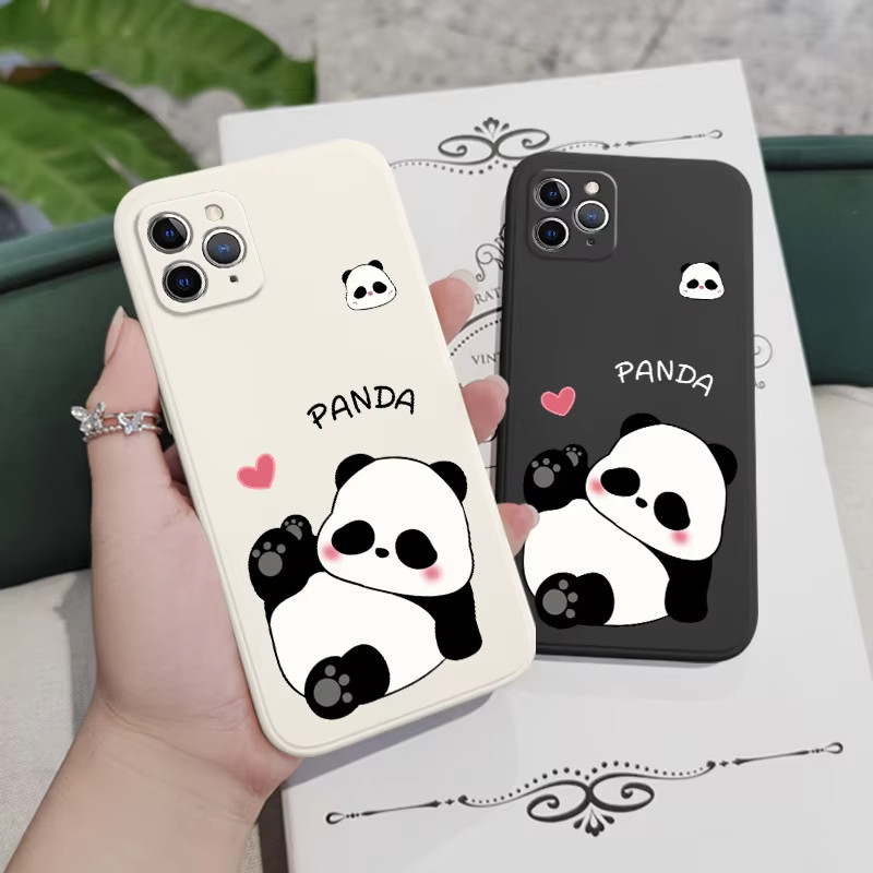 Cute Fat Panda Phone Case For Huawei Mate 60 50 40 30 20 Pro Nova Y70 ...
