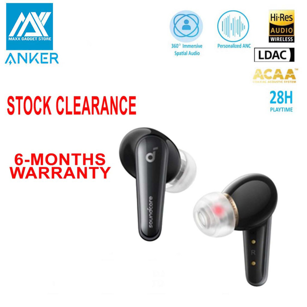 Anker A3953 Soundcore Liberty 4, Noise Cancelling True Wireless Earbuds ...