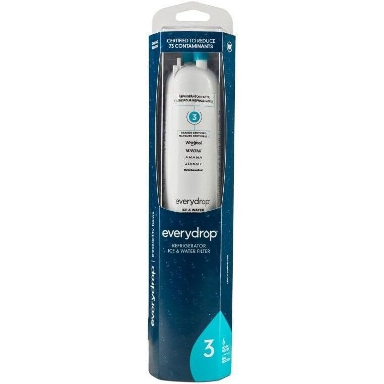 everydrop by Whirlpool Ice and Water Refrigerator Filter 3, EDR3RXD1 ...