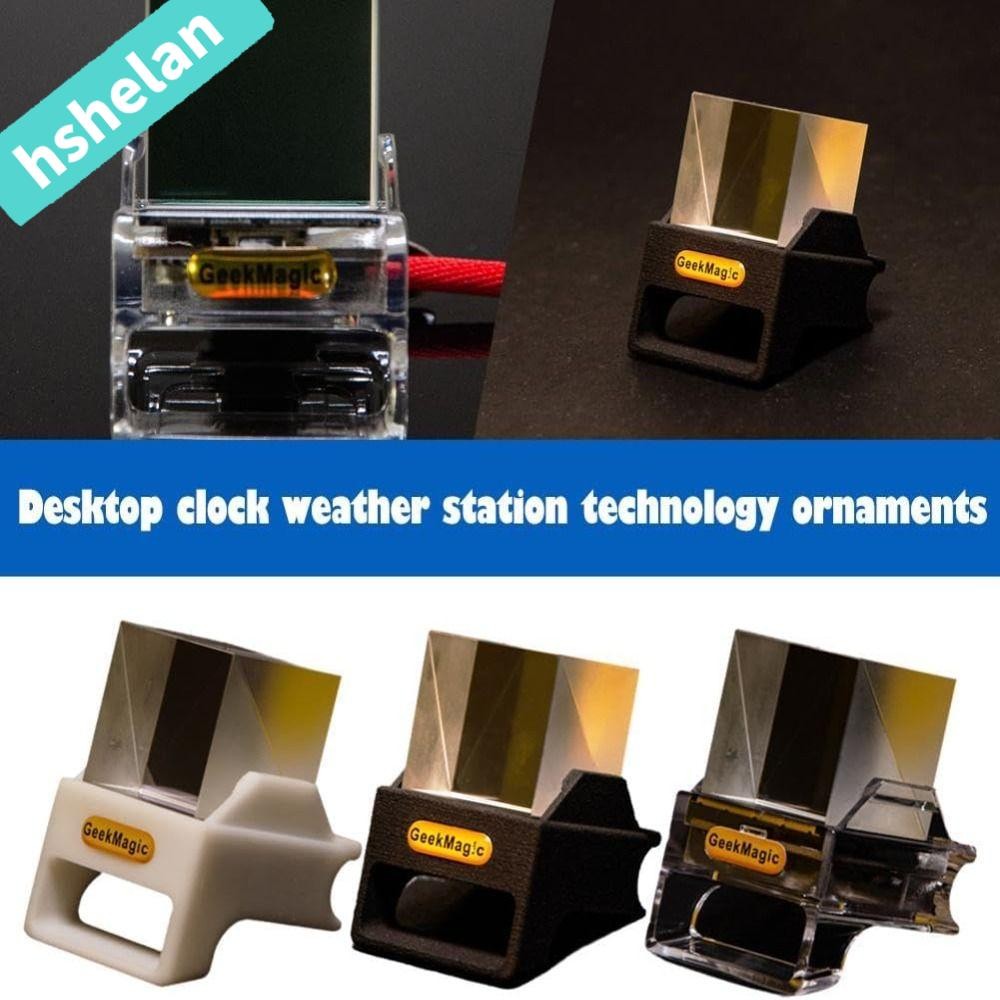 HSHELANXB Smart Weather Station, Hologram Cube Display Lectronic Album ...