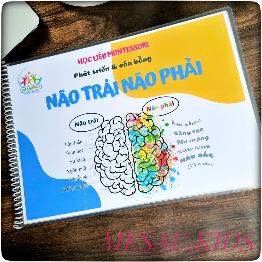 Left Brain and Right Brain Balancing Materials for Children, Montessori ...