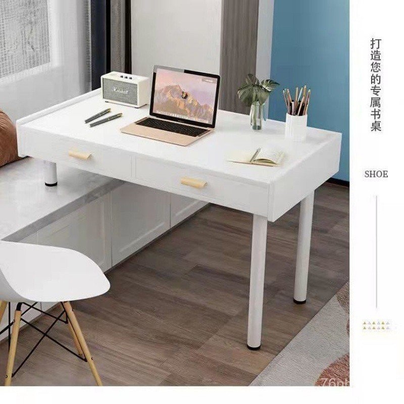 Bed Desk Bay Window Change Desk Long Short Leg Computer Desk Bedroom ...