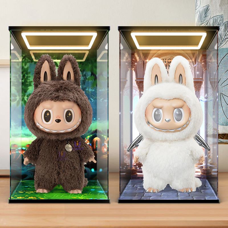 Applicable POPMART Pop mart labubu i found you PVC Doll Light ...