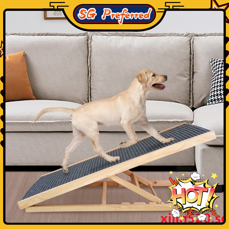 【SG Lucky Store】[SG stock Fast Shipping]Dog ramp Dog Steps Adjustable ...