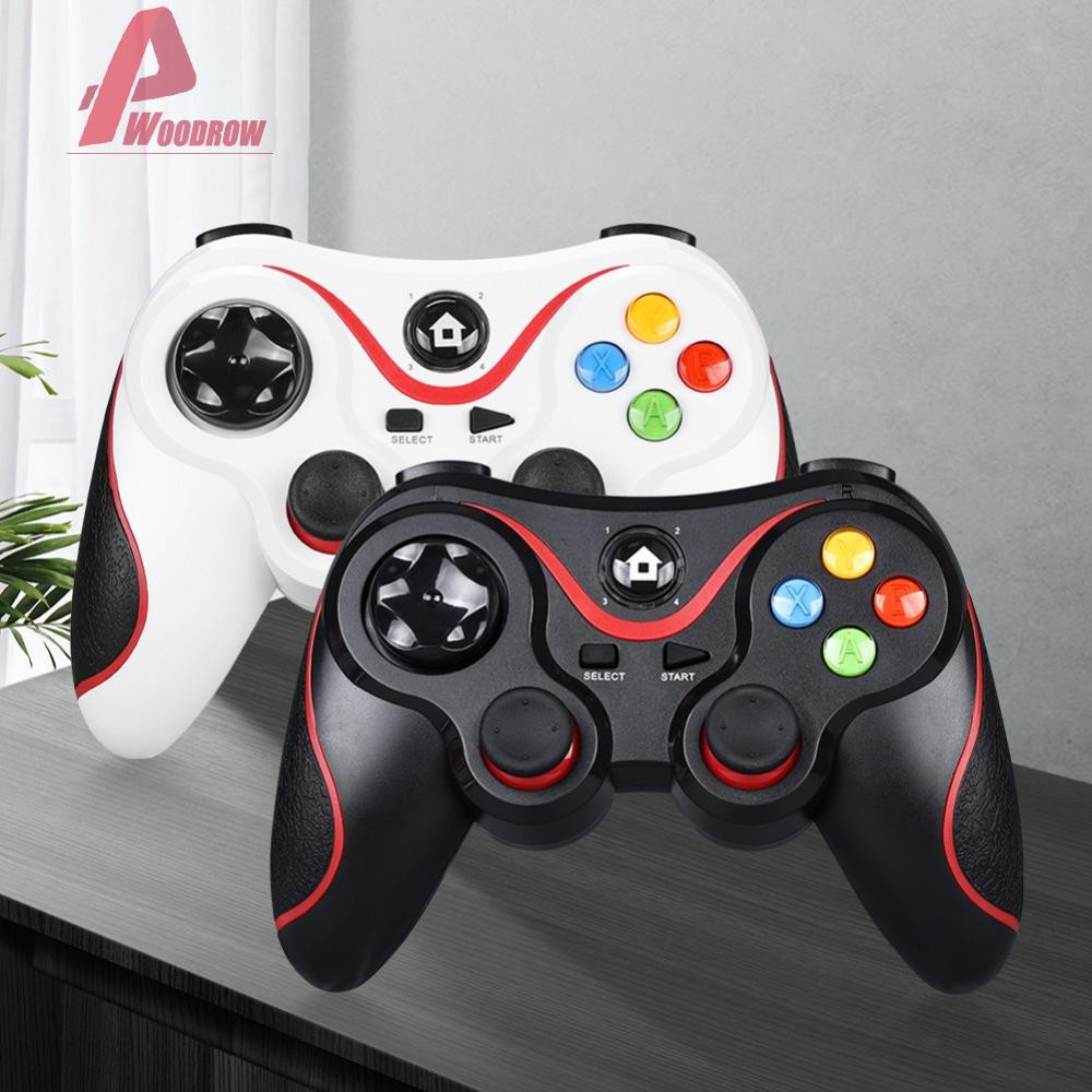 V8 2.4G Wireless Game Controller Controller Gamepad Dual Vibration ...