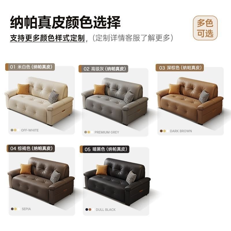 New Smart Electric Sofa Bed Small Apartment Living Room Bedroom Double ...
