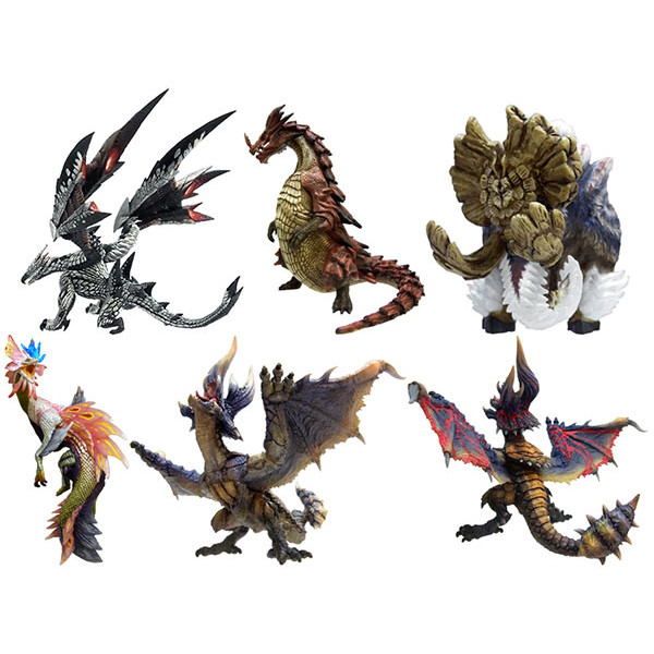 CAPCOM Monster Hunter Genuine Box Egg Tianhui Dragon Horned Dragon ...