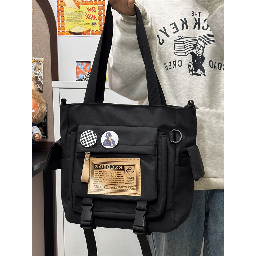 2025 Student Crossbody Tote Bag - Heavy-duty Canvas School Bag with ...