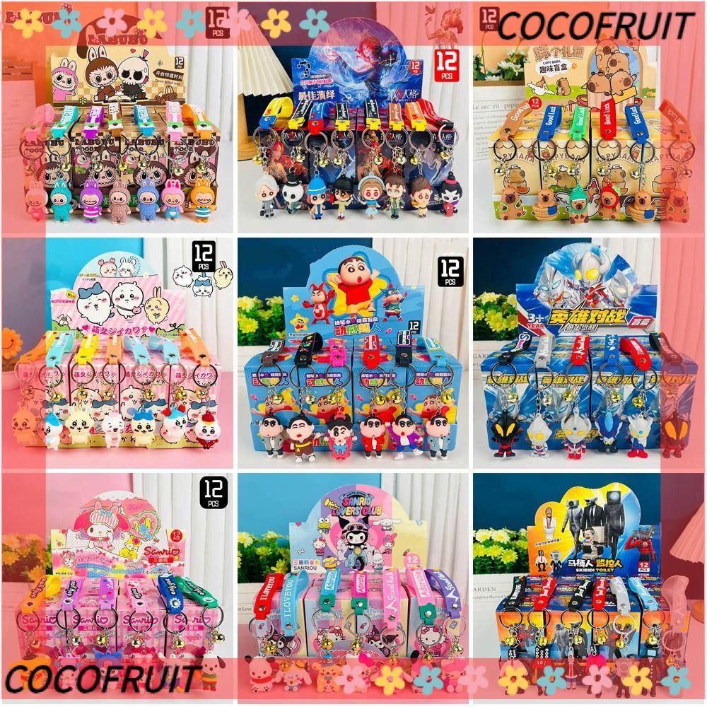 COCOFRUIT Labubu Key Ring, Labubu Sanrio Keychain Box, Car Decoration ...