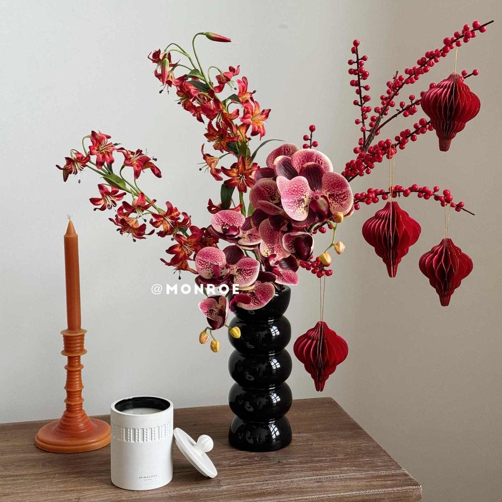 CNY Decoration Lunar New Year Flower Chinese Hawthorn Fortune Fruit ...