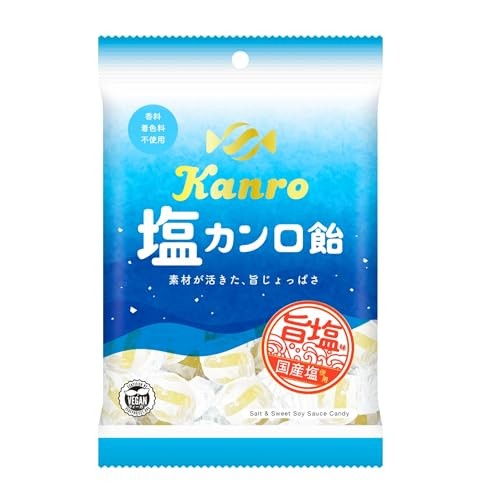 direct from japan_ Kanro Salted Kanro Candy 140g x 6 bags | Shopee Singapore