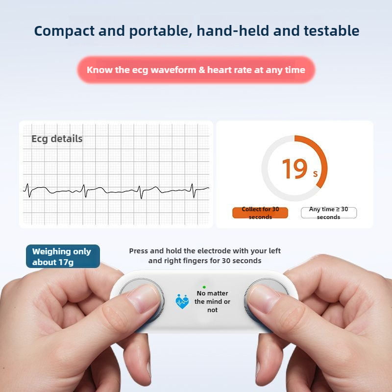 ECG monitor ecg health monitor ECG tester electrocardiograph portable ...