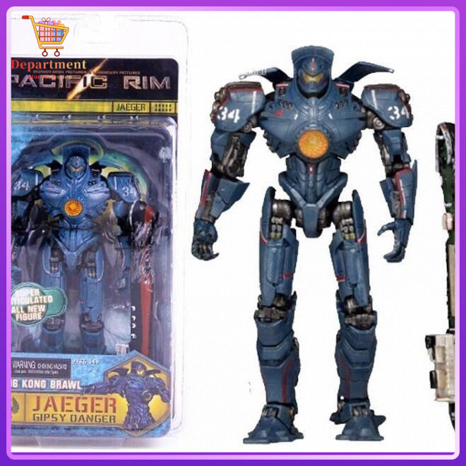NECA Pacific Rim Mech Dangerous Rangers 7Inch Movable Garage Kit Doll ...