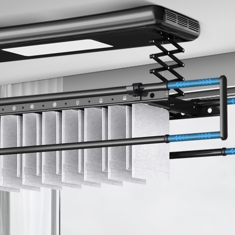 SG Automated Laundry Rack Smart Laundry System Control Ceiling Clothes ...