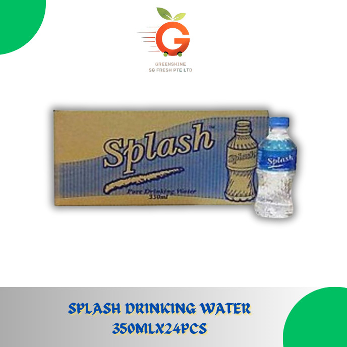 [GreenshineSG]SPLASH DRINKING WATER 350MLX24PCS | Shopee Singapore
