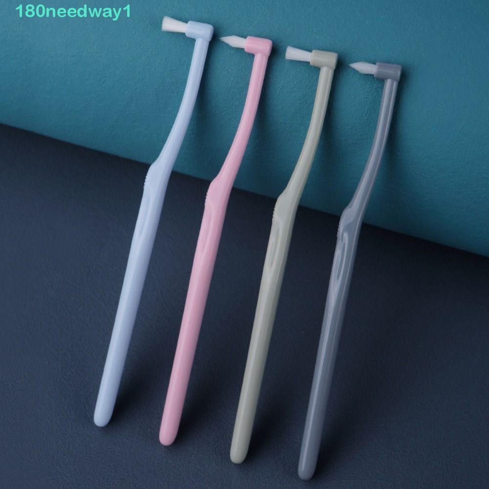 NEEDWAYJ Interdental Tooth Brush, Fissure Soft Orthodontic Teeth Braces ...