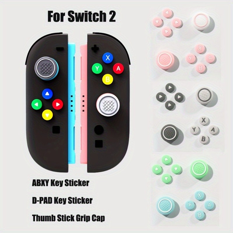 D-pad Direction Button ABXY Key Sticker For Nintendo Switch 2 Joycon ...