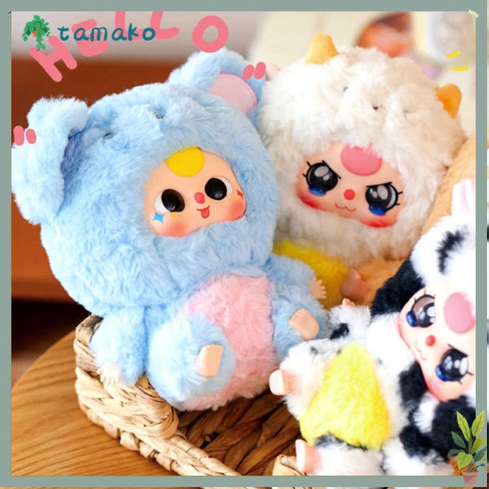 TAMAKO Baby Three Plush Box,|Trendy Stuffed Doll Baby Three Zodiac ...