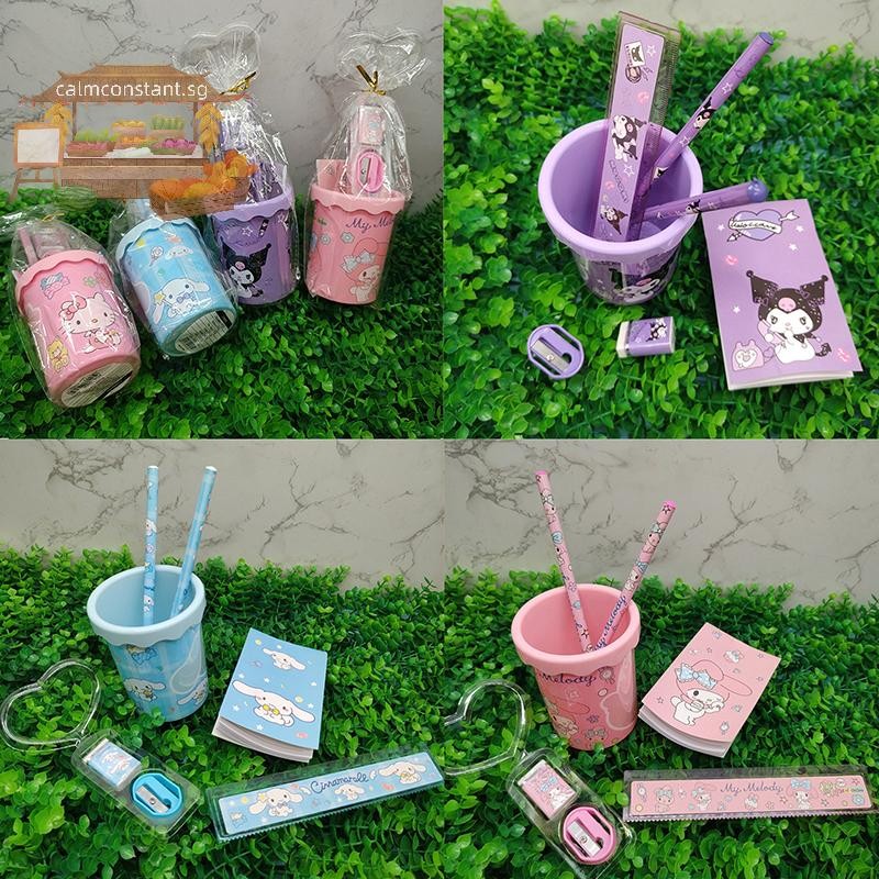 Ca> Sanrio Hello Kitty Pen Holder Stationary Set Kuromi My Melody ...