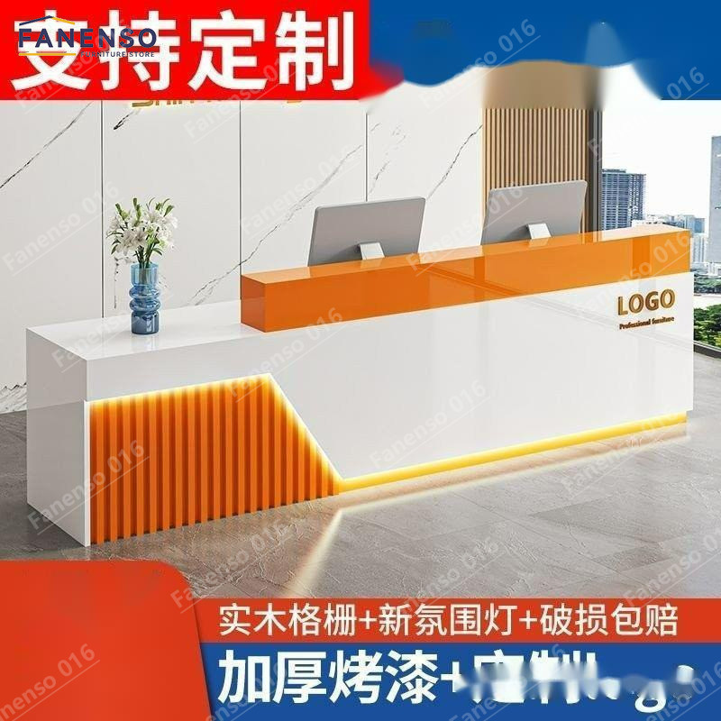 Fanenso Cashier Simple Clothing Store Small Bar Counter Front Desk ...