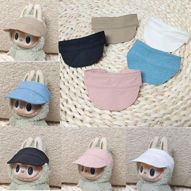 For Labubu Doll Hat 15/17cm Plush Doll'S Accessories Sitting Party for ...