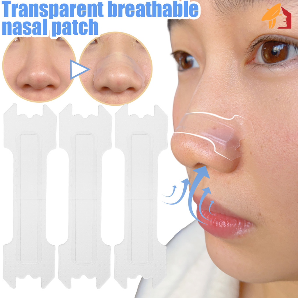 Transparent Concealed Ventilation Nose Patch - Expandable Nasal ...