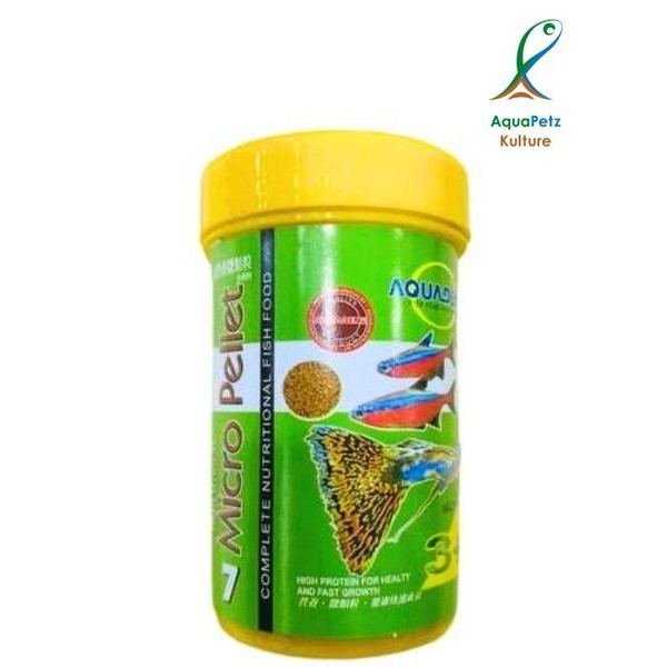 Kw Zone Aquadine Micro Pellet Fish Food 60g | Shopee Singapore
