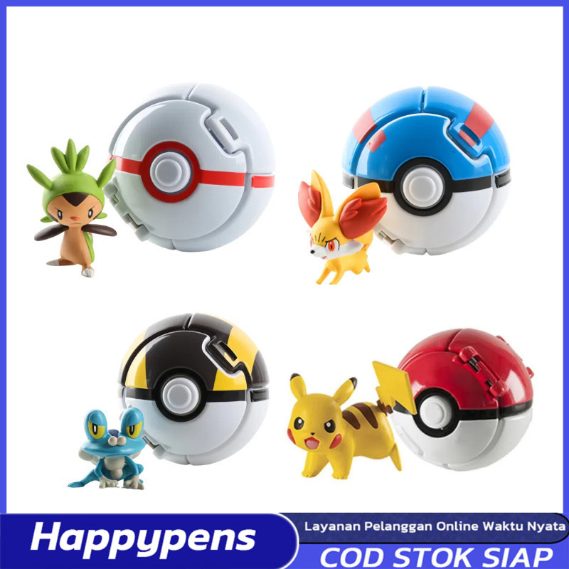 Pokemon Bouncing Automatic Throwing Pokeball Toy contains children's ...