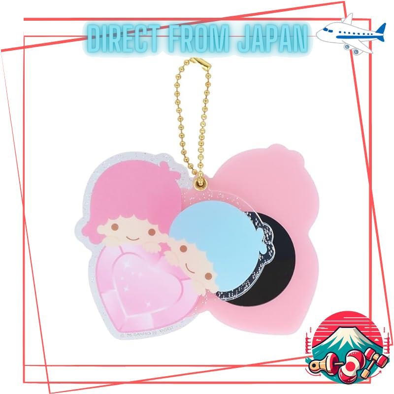 Sanrio Character Acrylic Key Holder with Mirror Hugging Hearts Little ...